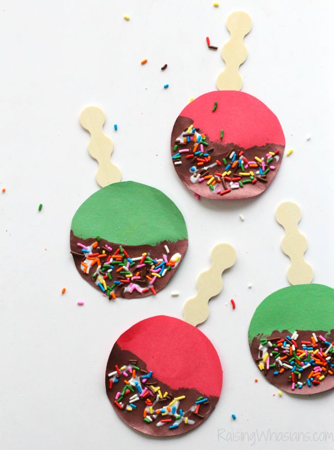 Caramel Apple Fall Craft for Toddlers + 50 More Fall Crafts - Raising ...