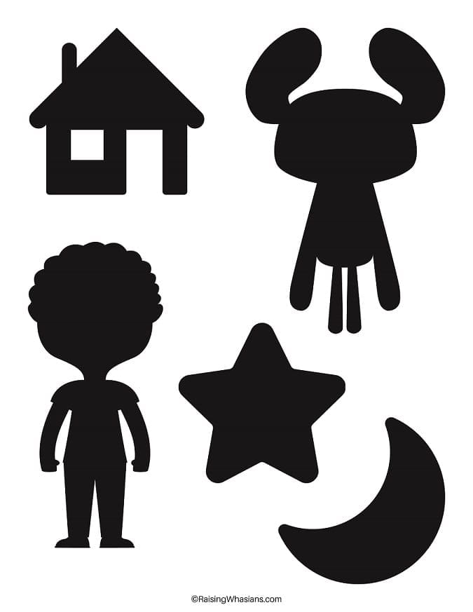 Animal Printable Animal Shadow Puppet Templates
