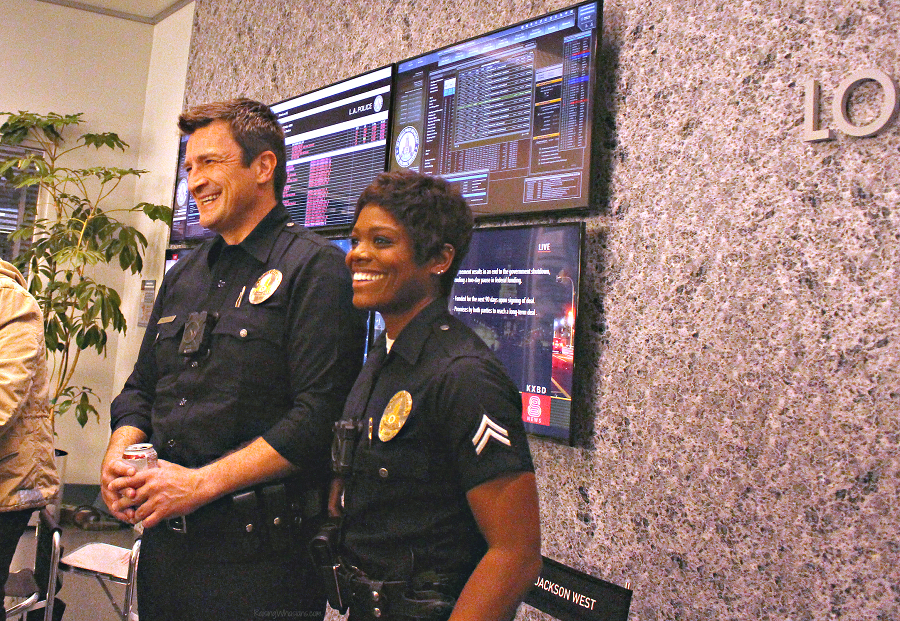 ABC's The Rookie Set Tour | What NOT to Do When You Meet Nathan Fillion ...