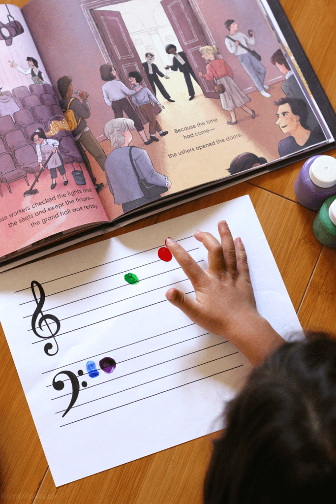 FREE Printable Music Notes Craft - Raising Whasians