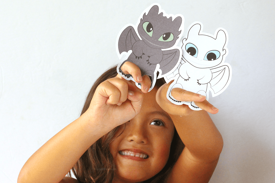 FREE Printable Dragon Finger Puppets | How to Train Your Dragon: The ...
