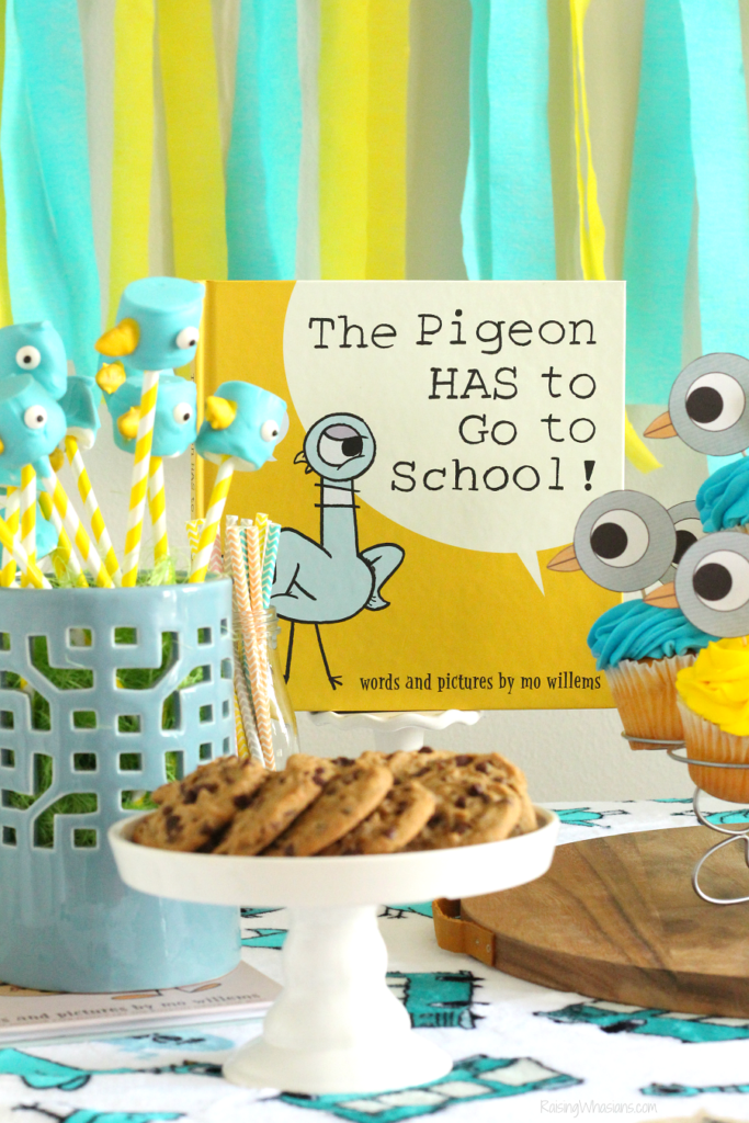 Mo Willems Pigeon Party Ideas - Raising Whasians