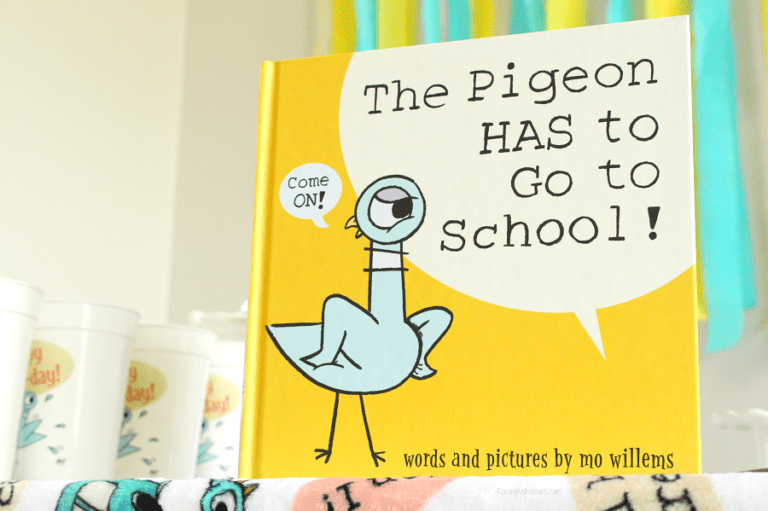 Mo Willems Pigeon Party Ideas - Raising Whasians