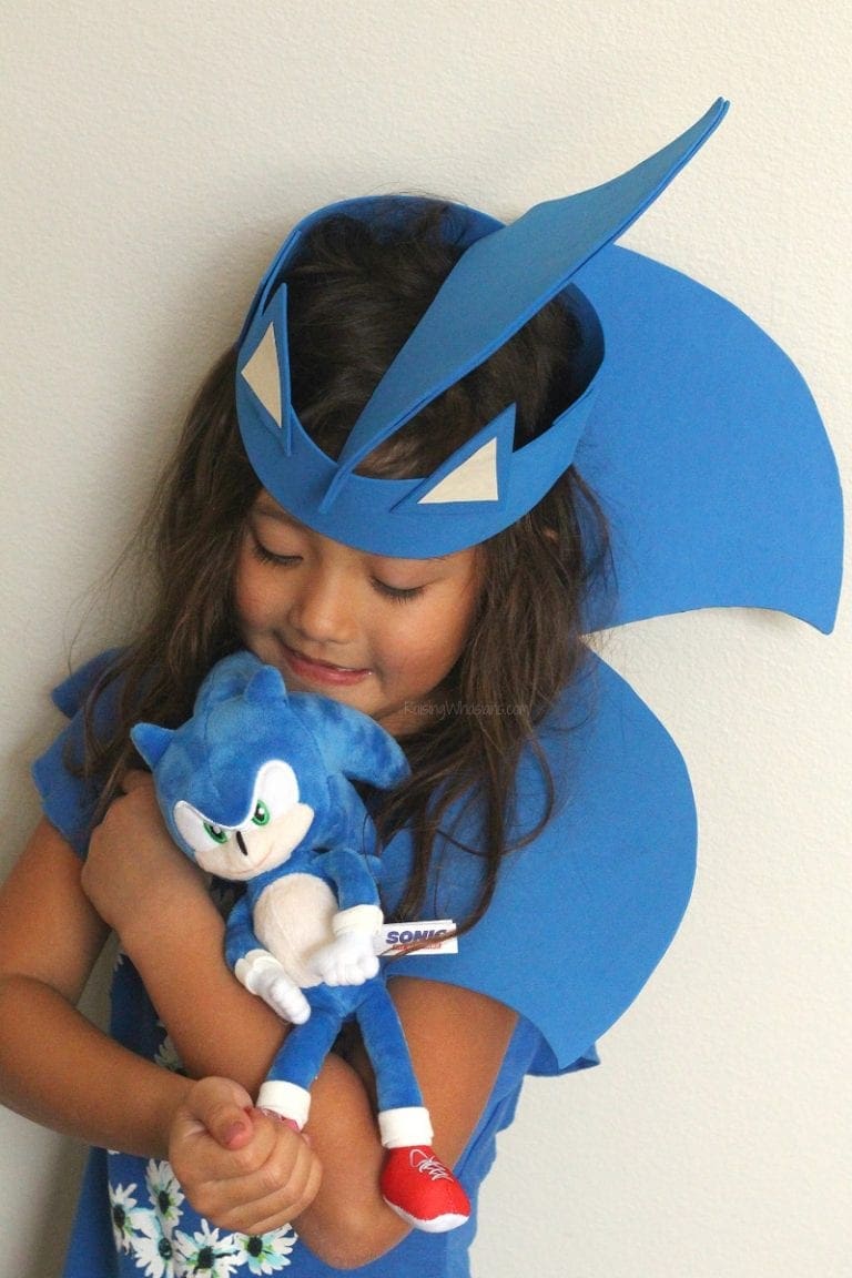 Sonic the Hedgehog Party Hat DIY - Raising Whasians